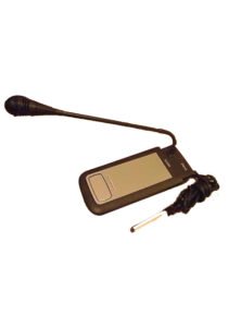 The Bosch Table-top microphone LBB1950/10 is equipped with a fixed ...